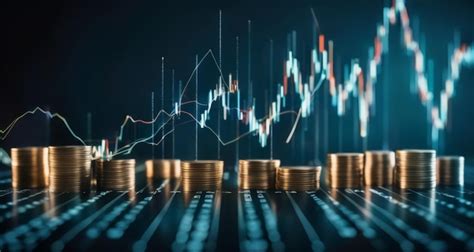 Premium Photo Fluctuating Fortunes The Ebb And Flow Of Financial Markets