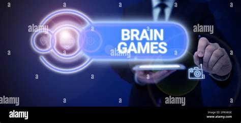 text showing inspiration brain games business approach psychological
