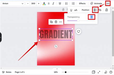 Can You Make Gradient Text In Canva