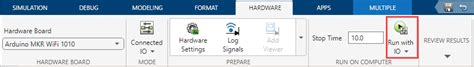 Set Up A Wi Fi Tcpip Connection With Connected Io In Simulink Matlab