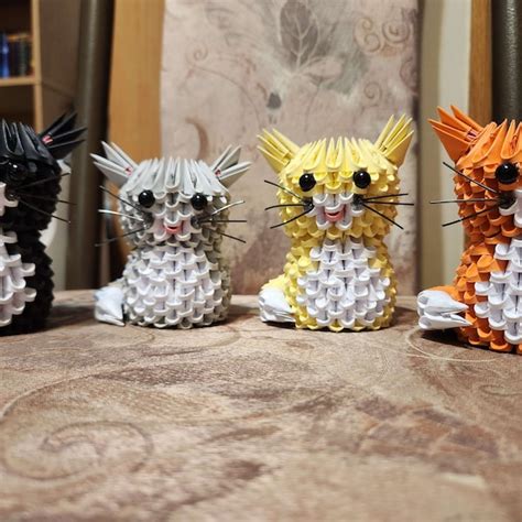 Origami Cat Etsy