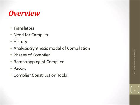 Compiler Design Unit 1 Ppt