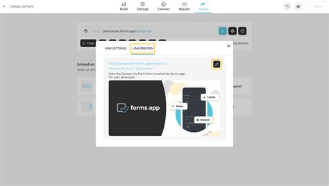 How To Customize The Form Link Preview Help Center