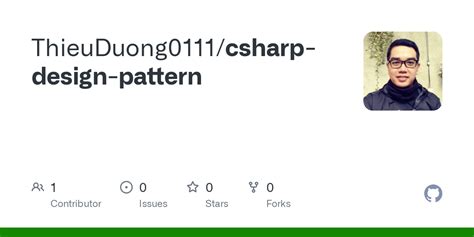 Github Thieuduong0111 Csharp Design Pattern