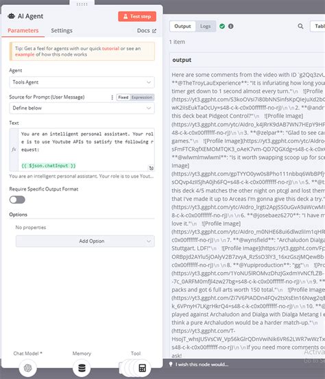 Chat Trigger Has No Output After Sending Message Questions N8n