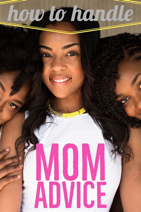 How To Handle Mom Advice Mommy Knows Best