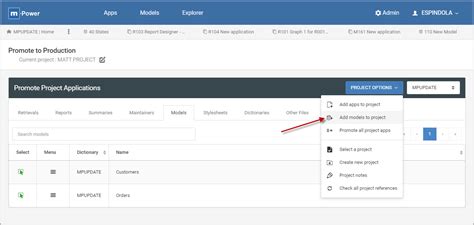 M Power Data Models M Power Documentation