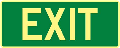 Download Exit Sign Clip Art ClipartKey