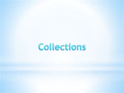 Java Collections Concept Ppt