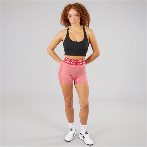 Buy Myprotein Womens Curve Booty Shorts Red