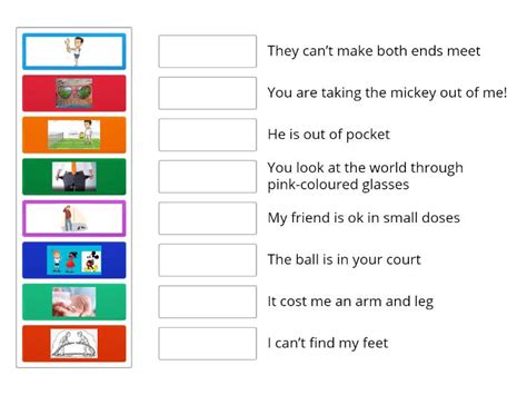 Outcomes Ui Unit 6 Idioms Match Up