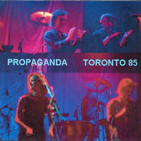 T U B E Propaganda 1985 10 07 Toronto Canada Fm Flac