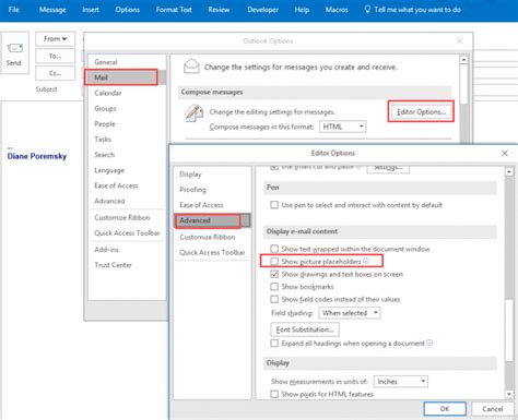 Pictures Don T Display In Outlook Messages