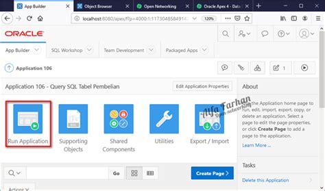 Oracle Apex 7 Query Di Application Builder Using Sql Builder ~ Open Networking