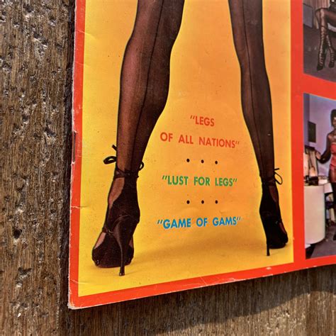 Vintage Rare Leg Show Magazine Collectors Edition Number One Etsy