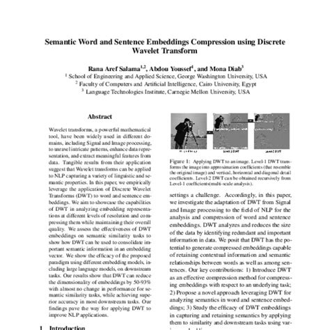 Semantic Compression For Word And Sentence Embeddings Using Discrete