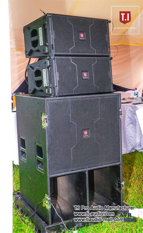 T I Line Array Two Way Speaker Profession Audio Single 10 Inch China Line Array Speaker And