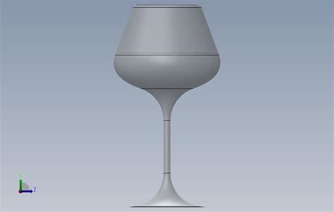 酒杯 SOLIDWORKS 2016 模型图纸免费下载 懒石网