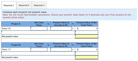Solved Problem 26 4a Static Applying Net Present Value And