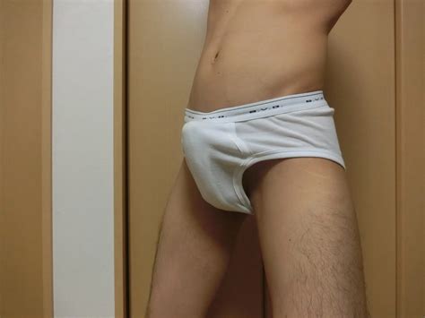 White Briefs And Shaved Uncut Cock Nude Pics Xhamster