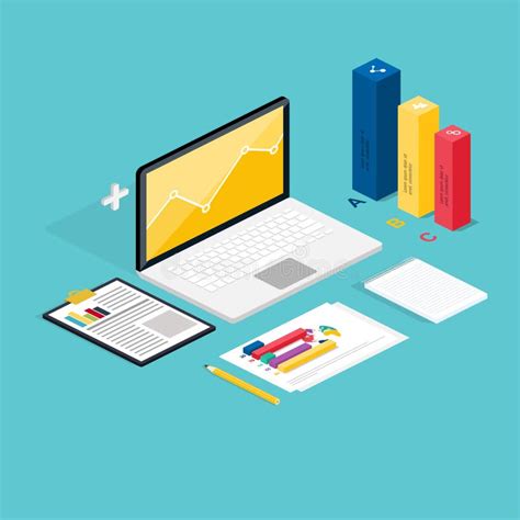 Analytics Process Stock Vector Illustration Of Infographic