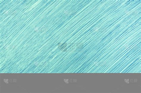 抽象流体艺术背景浅蓝色液体的大理石在帆布上用绿松石渐变的丙烯画