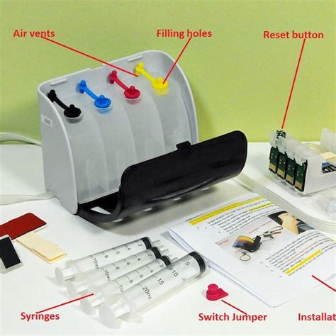 Epson Wf Continuous Ink Etsy