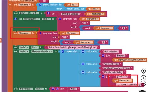 Error 400 Issue Uploading File To Dropbox Mit App Inventor Help