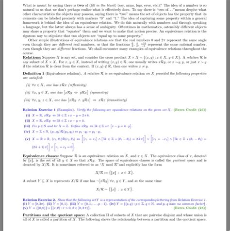 Solved Relation Exercise 2 Sho That The Following Sety Is A