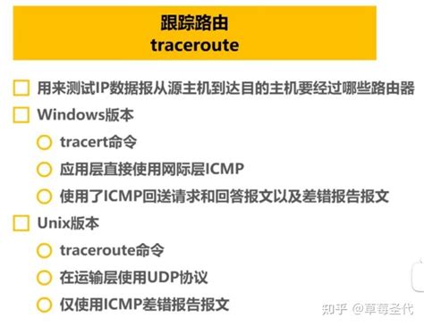 网际控制报文协议icmp 知乎