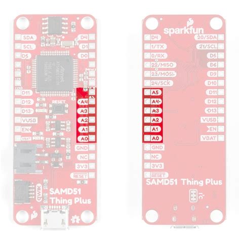 Samd51 Thing Plus Hookup Guide Sparkfun Learn