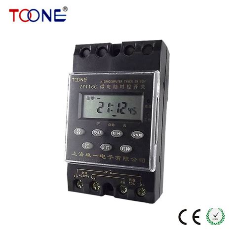 Lcd Digital Manual Automatic Microcomputer Timer Switch Ac220v Kg316t
