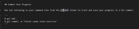 Git Commit Instructions Should Be From The Betacurriculum Folder Not The Project Folder