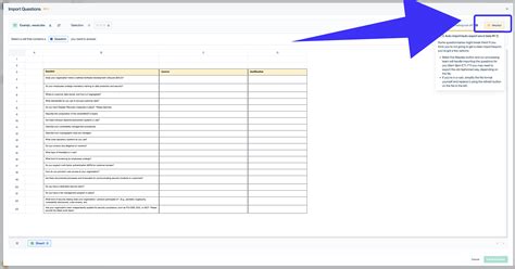 Importing Spreadsheets