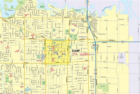 Map Lodi California