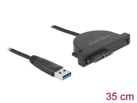 Delock Produkte 64048 Delock Usb 30 Zu Slim Sata Konverter