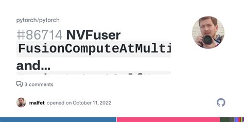 Nvfuser `fusioncomputeatmultibcastcuda` And `fusiondetectselfmappeddomainscuda` Does Not Raise