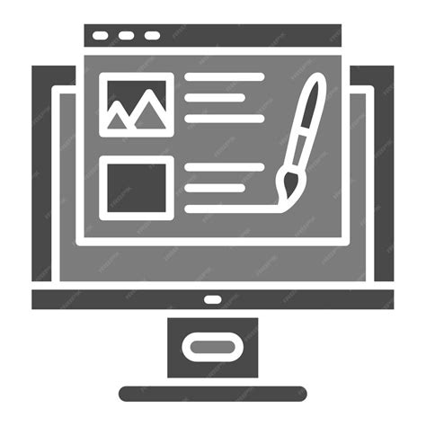 Premium Vector Web Design Icon