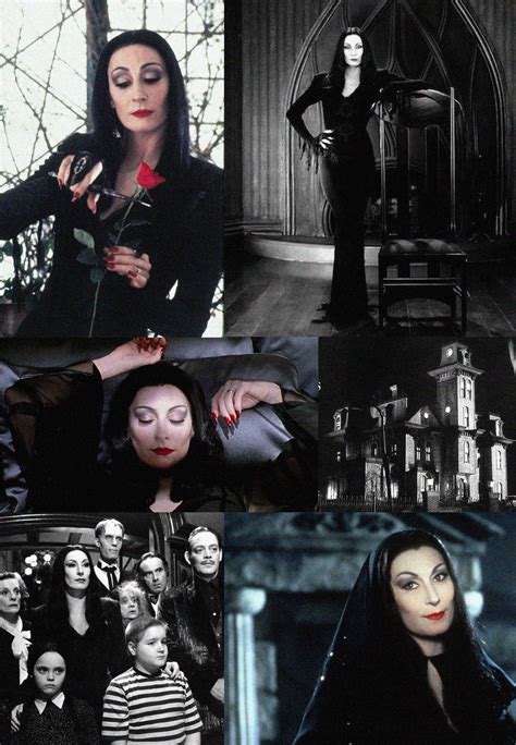 Morticia Addams Anjelica Huston Dress