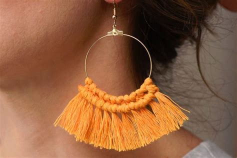 Macrame Earrings Diy Macrame Earrings