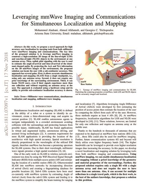 Leveraging Mmwave Imaging And Communications For Simultaneous