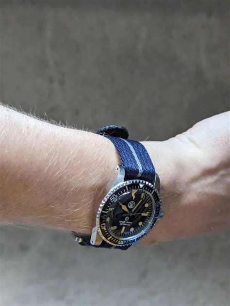 Watchdives Single Pass Hook And Loop Strap Fantastic Quality But Too Long R Chinesewatches