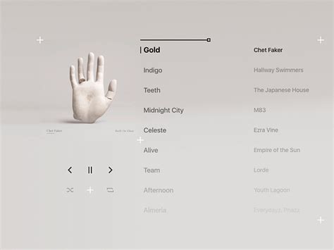Daily Ui 009 Music Player By John Cido On Dribbble