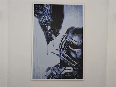 Avp Alien Vs Predator 2004 Movie Poster Free 3d Print Model