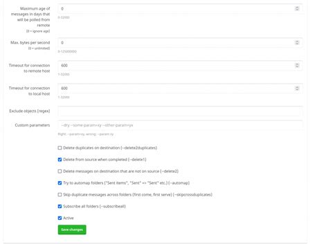 Imapsync Problems Mailcow Community