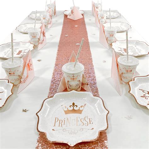 Prinzessin Tischdeko Set Bis 20 Gäste 124 Teilig