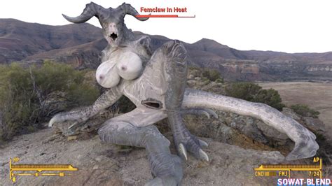 Rule 34 1girls 2018 3d Anthro Big Breasts Breasts Claws Deathclaw Digital Media Artwork