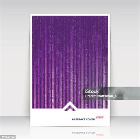 추상적인 구성 수학 기술 A 4 브로셔 제목 시트 과학적인 디지털 배너 아이콘 명함 질감 보라색 산술 합 배경 라일락 숫자 시퀀스 글꼴 아랍어 암호화 Eps10 0명에 대한