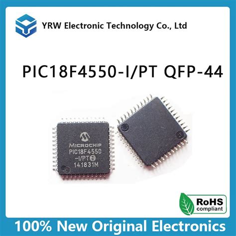 Microcontrolador Ic Chip Pic18f4550 I Pt Pic18f4550 100 Nuevo Y