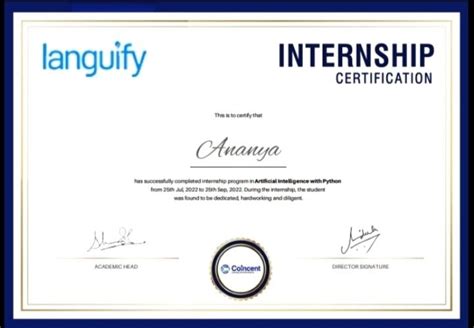Ananya Donepudi On Linkedin Python Coincent Internshipprogram